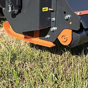 Titan Attachments 48" Offset Flail Ditch Bank Mower, Mowing Attachment for Tractors and Loaders, Cat 1, 3-Point Hitch