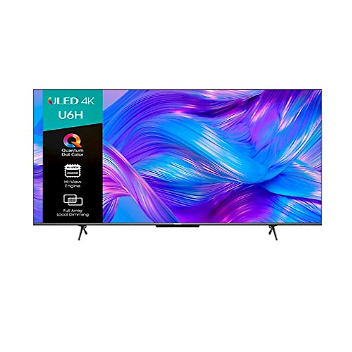 Hisense ULED Premium 55U7G QLED Series 55-inch Android 4K Smart TV with Alexa Compatibility, 1000-nit HDR10+, Dolby Vision & Atmos, 120Hz, HDMI 2.1, Game Mode Pro