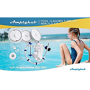 Amptyhub Rebuild Repair Kit Replacement for Zodiac Polaris Automatic Pool Cleaner 180 280