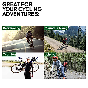 DANISH ENDURANCE 3 Pack Cycling Socks, Low-Cut, Breathable for Men & Women, Black, Large