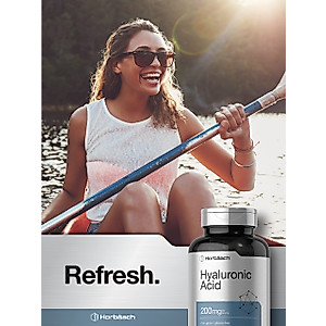 Hyaluronic Acid Supplement | 200 mg | 150 Capsules | Non-GMO and Gluten Free Supplement | by Horbaach