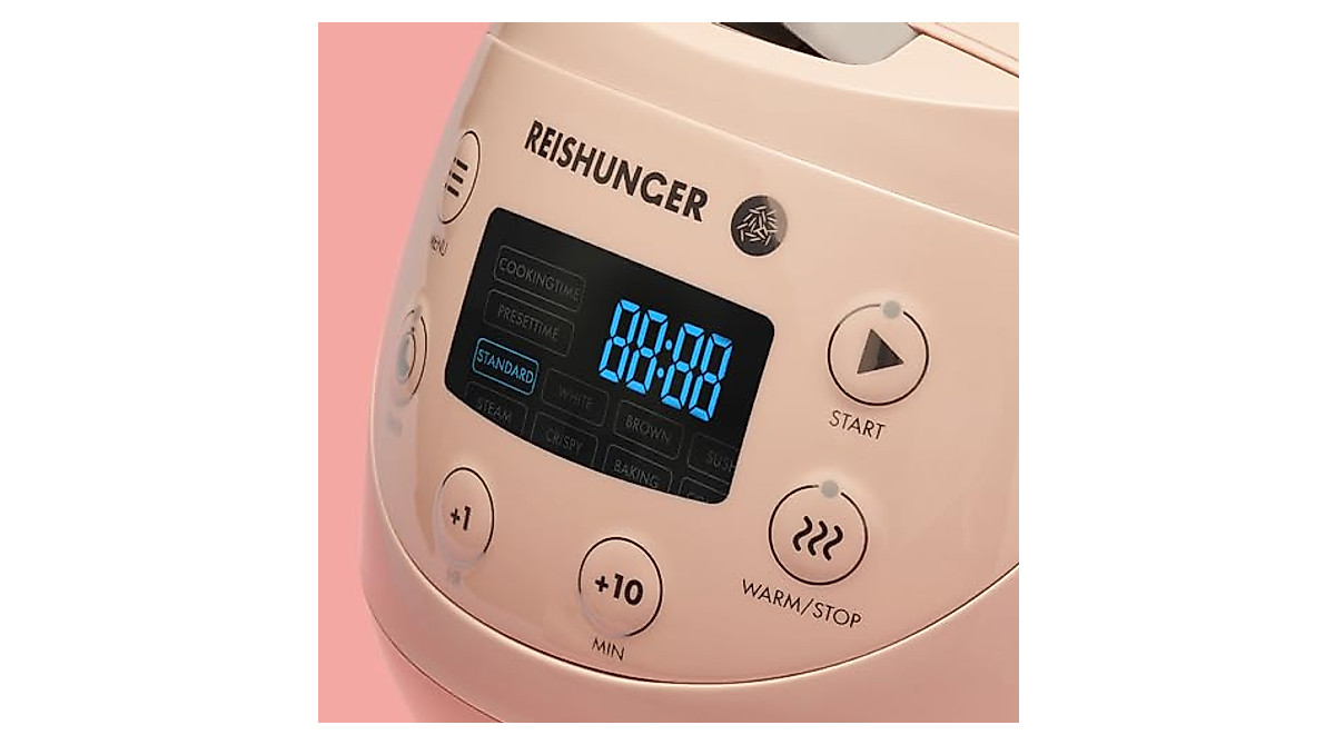 Reishunger Mini Rice Cooker & Steamer: Perfect Rice & More