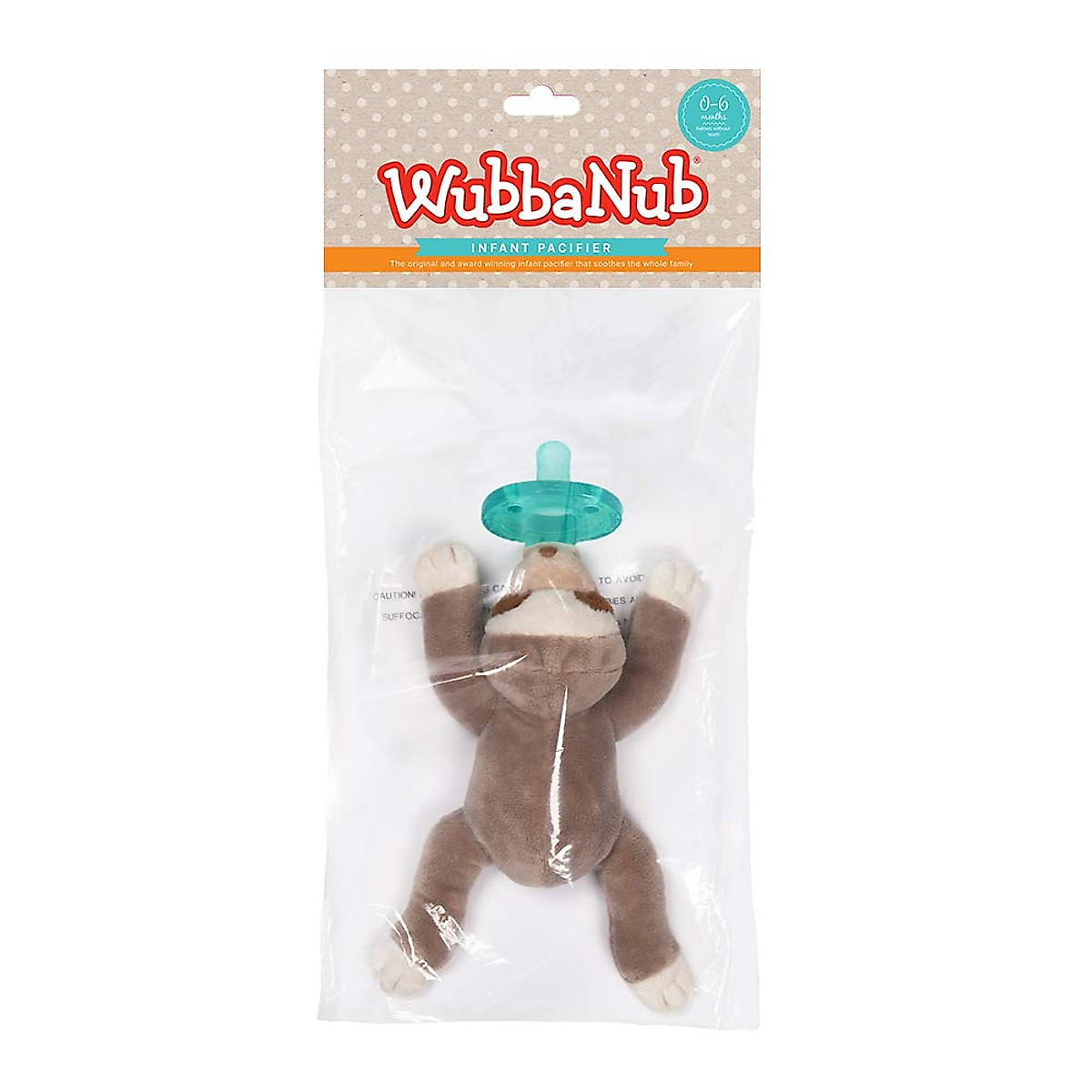 WubbaNub Infant Pacifier - Sloth