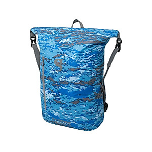 geckobrands Endeavor Waterproof Backpack, Ocean geckoflage