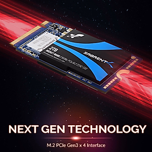 SABRENT 2TB Rocket NVMe PCIe M.2 2242 DRAM-Less Low Power Internal High Performance SSD (SB-1342-2TB)