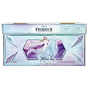 Disney Frozen 2 Elsa's Journey Dress Up Trunk Deluxe 17-Piece [Amazon Exclusive]