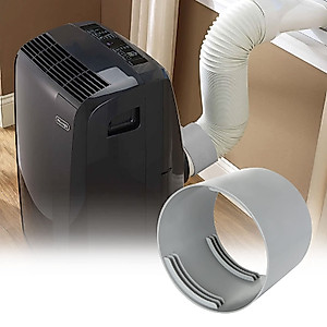 CertBuy 2 Pack Portable Air Conditioner Hose Coupler 5 Inch AC Hose Connector Support Clockwise and Counter Clockwise Hose Threads Hose Coupler