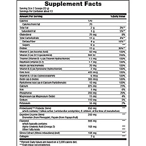 Nature's Bounty Optimal Solutions Protein Powder with Vitamin C
