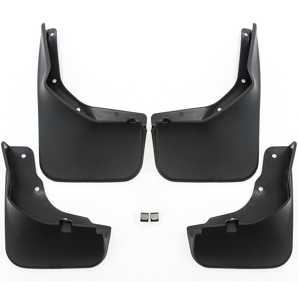 Red Hound Auto 2013-2019 Compatible with Ford Escape Mud Flaps Guard w o Factory Running Boards Front Rear 4p