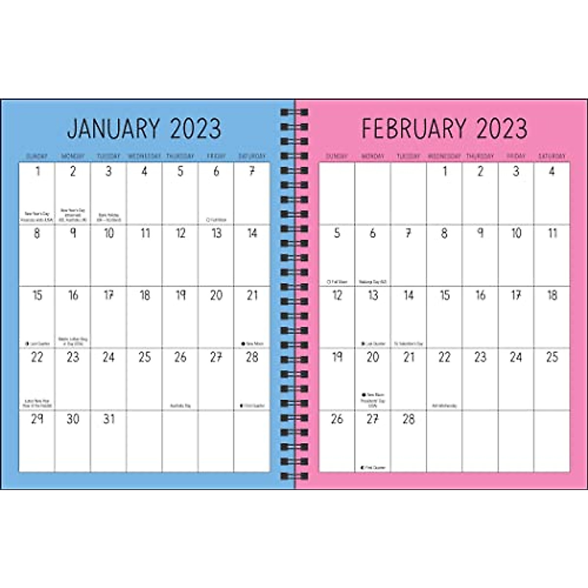 Positively Present 16-Month 2022-2023 Monthly/Weekly Planner Calendar: Wonderful Things Might Happen