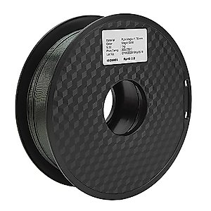 Gold PLA 3D Printing Filament Accurate Minimum Tolerance Waterproof & Weatherproof High Gloss