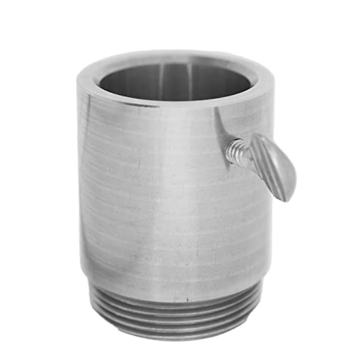 Cool Pool Stainless Steel Deck Mounted Umbrella Sleeve with Umbrella Adapter and Flush Mount Cap Cover