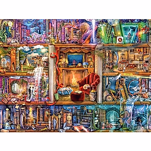 Ravensburger Aimee Stewart The Grand Library 1500 Piece Jigsaw Puzzle for Adults & Kids Age 12 Years Up