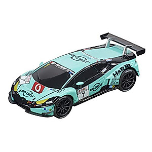 Carrera 64188 Lamborghini Huracán Konrad Motorsport 1:43 Scale Analog Slot Car Racing Vehicle for Carrera GO!!! Slot Car Toy Race Track Sets