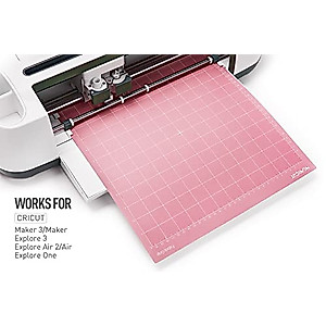 Monicut 2 Pcs Fabricgrip Cutting Mat for Cricut Maker 3/Maker/Explore 3/Air 2/Air/One 12"x12" Replacement Cutting Mats for Cricut Cutting Mats for DIY Projects