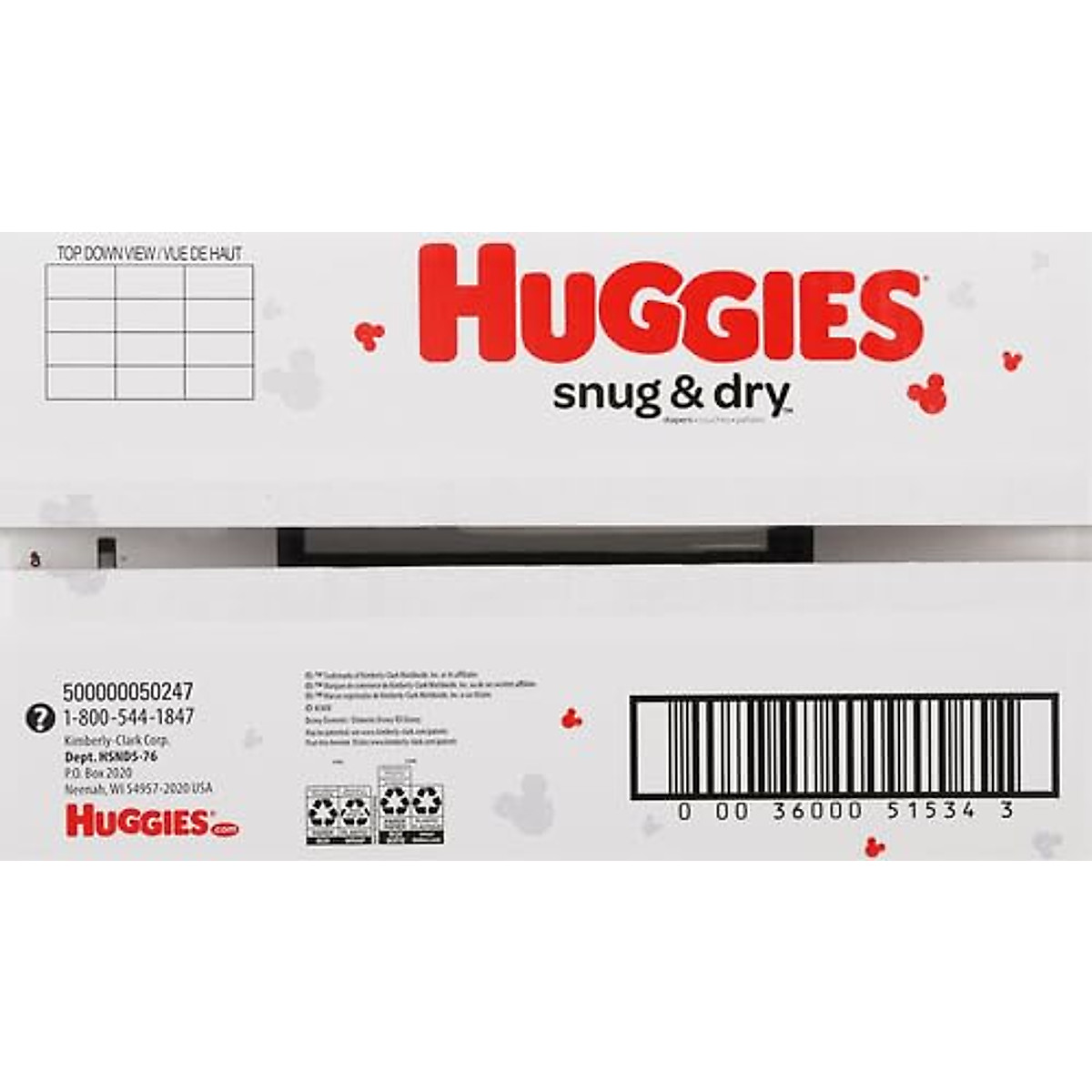 Huggies Snug & Dry Diapers, Size 5