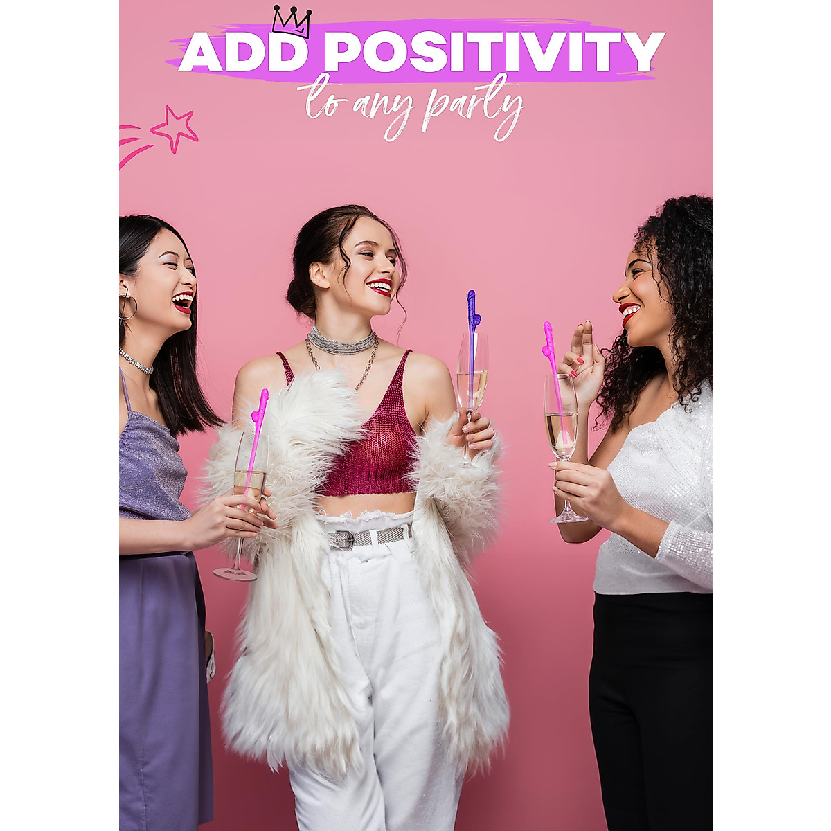 12pcs Bachelorette Pennis Party Straws Bridal Shower Games, Bachelorette Pennis Straws Decorations, Funny Drinking Pennis Straws, Crazy Pennis Straws Bride Party, Hen Naughty Party Straws Favors