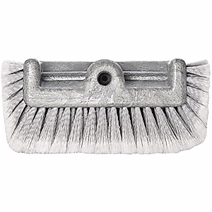 Carrand 93111 Car Quad 10" Brush Head , Gray