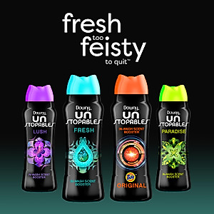 Downy Unstopables In-Wash Laundry Scent Booster Beads, Lush, 24 oz