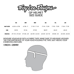 Troy Lee Designs GP Anarchy Adult Offroad Motocross Dirt Bike ATV Powersports Racing Full Face Helmets Lightweight Ventilated Youth GP Helmet; NOVA Blue MD