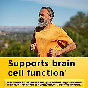 Nature Made Super B Energy Complex, Dietary Supplement for Brain Cell Function Support, 60 Softgels, 60 Day Supply