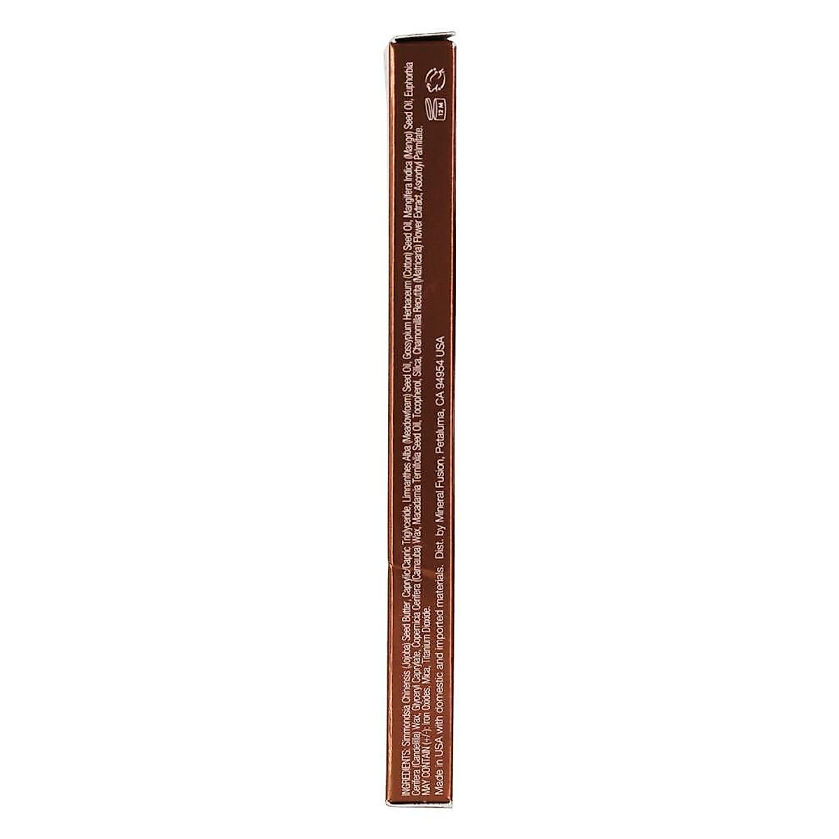 Mineral Fusion Eye Pencil, Black Eyeliner with Soothing Chamomile, Meadowfoam & Vitamin E, Velvety Smooth, Hypoallergenic Eye Makeup to Line & Define, Long-Lasting Eyeliner Pencil, Coal, 0.04 Oz