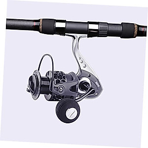 Toddmomy 2pcs Full Metal Fishing Reel Drag Fishing Reel Fishing Line Spooling Accessories Fishing reels baitcasting reels cat Fish Fishing baits Fishing Wire Wheel Freshwater Fishing Coil