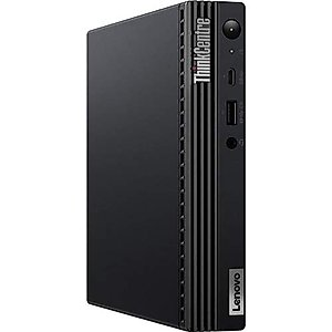 Lenovo ThinkCentre M80q 11DN005CUS Desktop Computer - Intel Core i7 10th Gen i7-10700T Octa-core (8 Core) 2 GHz - 8 GB RAM DDR4 SDRAM - 256 GB M.2 PCI Express NVMe SSD - Tiny - Raven Black - Windows 1