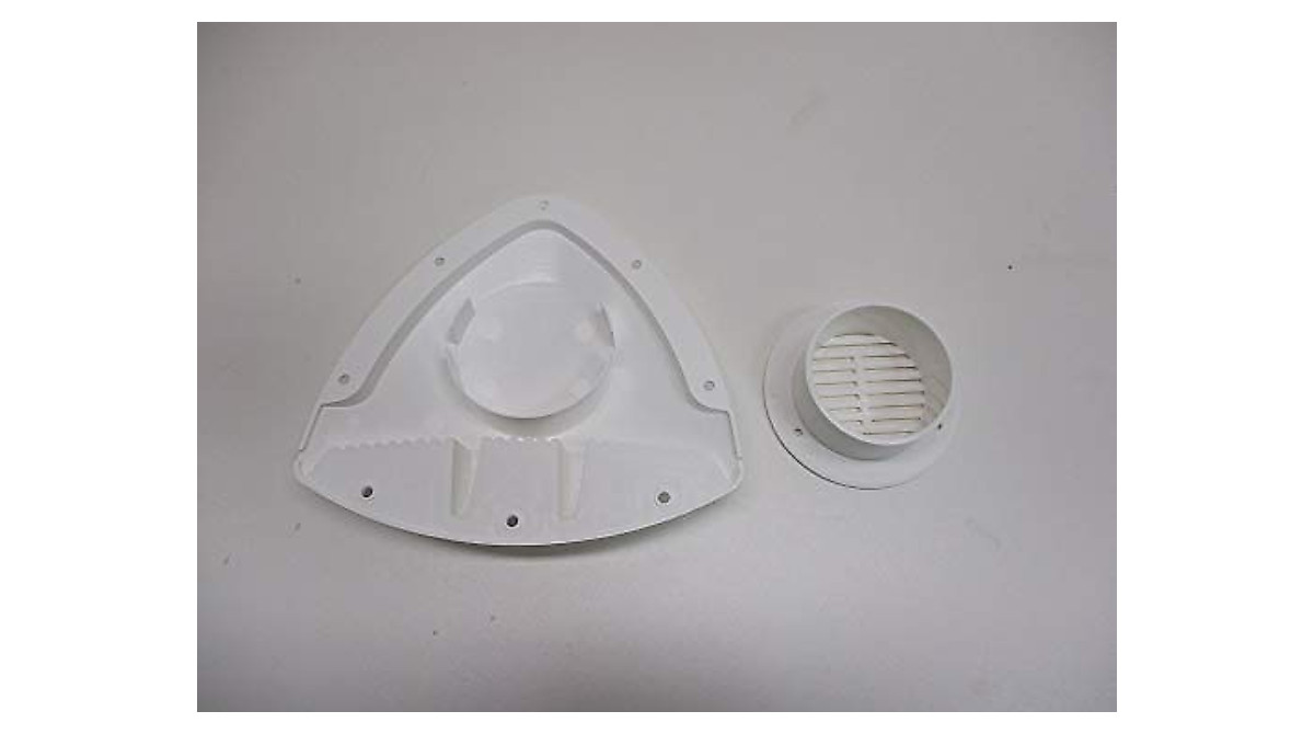 Unique White Aero RV Air Vent for Trailers and ATVs