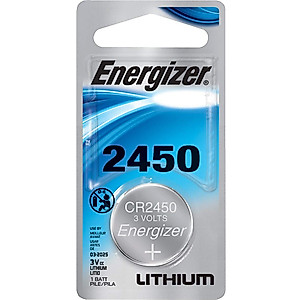 Energizer 3-Volt Coin Lithium Batteries CR2450 6 PK
