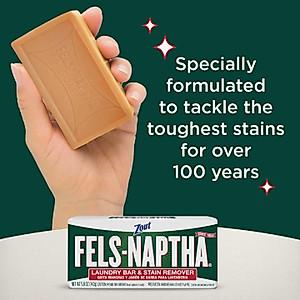 Dial Corporation Fels-Naptha Laundry Bar Soap, 5 Ounce (Pack of 6)