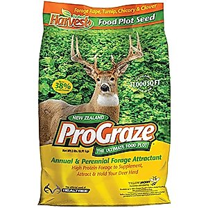 Evolved Habitats Evolved Harvest ProGraze Perennial Food Plot Seed for Deer - Rich-in-Minerals Biologist Developed Forage
