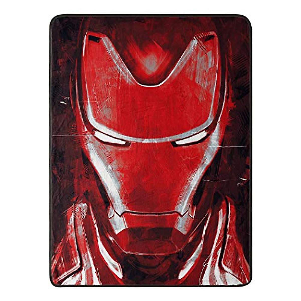 Marvel Avengers Endgame, "Iron Man's Threat", Micro Raschel Throw Blanket, 46" x 60", Multi-Color