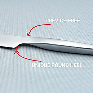 HAST 5.3-inch Utility Knife, Ultra-Sharp Professional Vegetable Knife, Japanse Carbon Steel, Lightweight, Ergonomic & Award-Winning Design, Sleek Stainless Steel Utility Knife