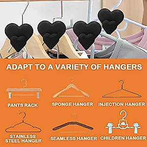 Hangers Space Saving, 24PCS Hanger extender hooks, Hanger Connector Hooks, Clothes Hanger, Connector Hooks, Premium Smart Hanger Extender Hooks, Space-Saving Hanger Connector Set That can Link Hangers