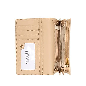 GUESS Factory Women's Julie Phone Organizer Wallet Stone Multi