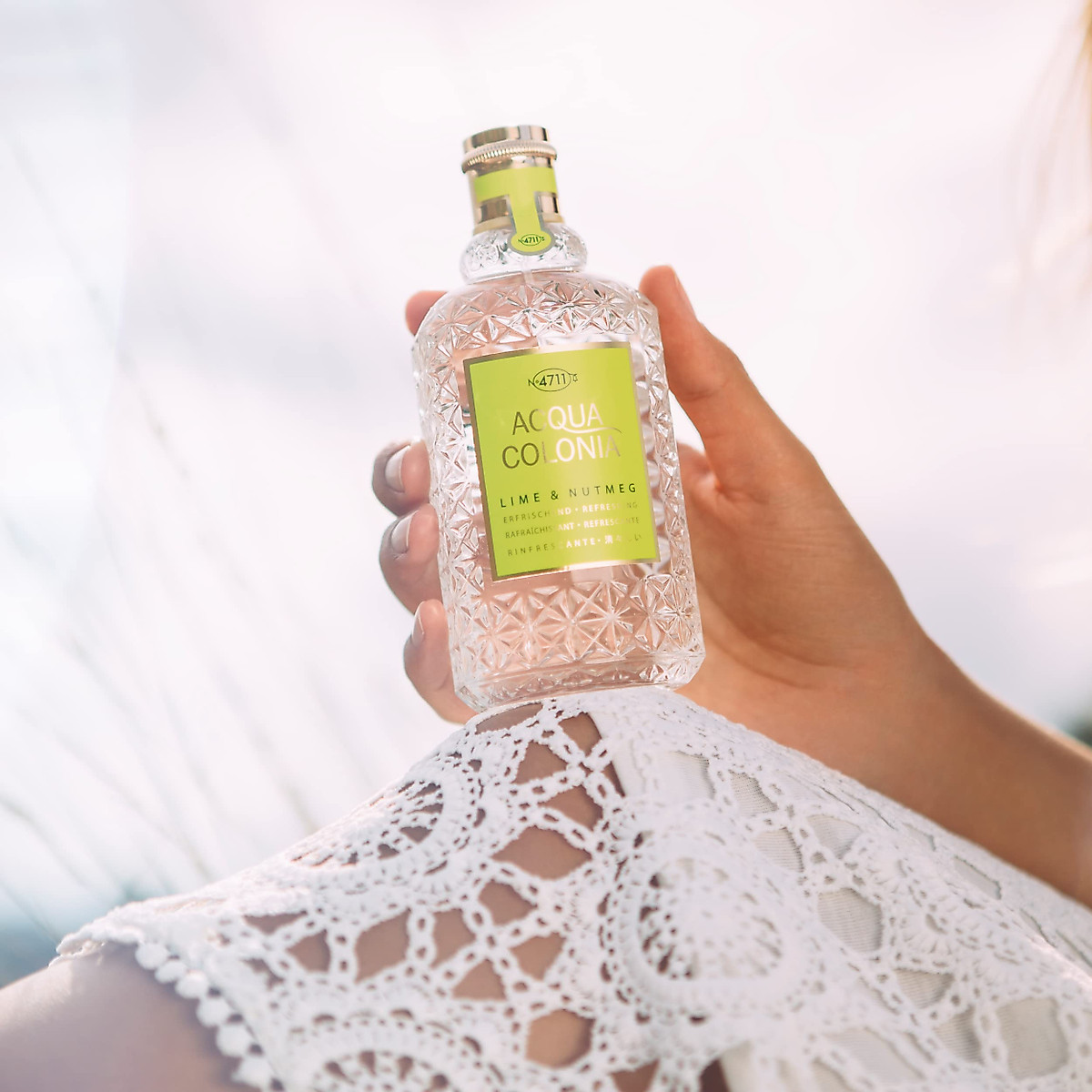 mainspring america inc dba direct cosmetics 4711 Acqua Colonia Lime and Nutmeg by Muelhens for Unisex - 5.7 oz EDC Spray