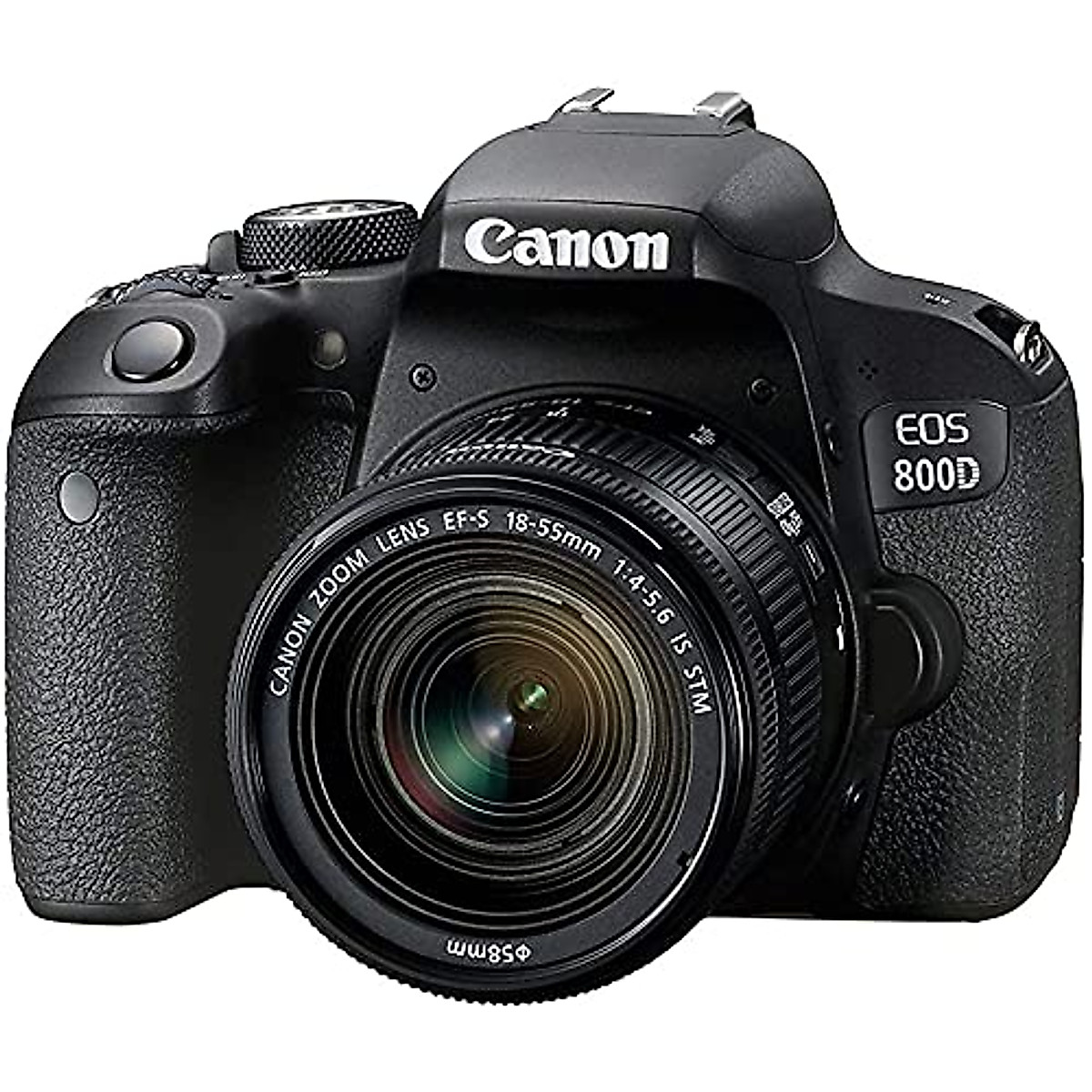 Canon EOS 800D (Rebel T7i) DSLR Camera Bundle with 18-55mm STM Lens + 2pc Sandisk 32GB Memory Cards + Accessory Kit