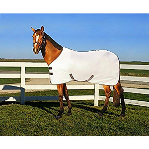 TuffRider Comfy Mesh Sneck Fly Sheet 78 White