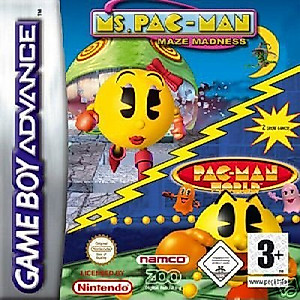 Ms Pac-Man Maze Madness and Pac-Man World