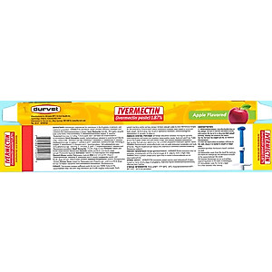 Ivermectin Paste - Horse Wormer 1 Tube 6.08 Grams (3-Pack)