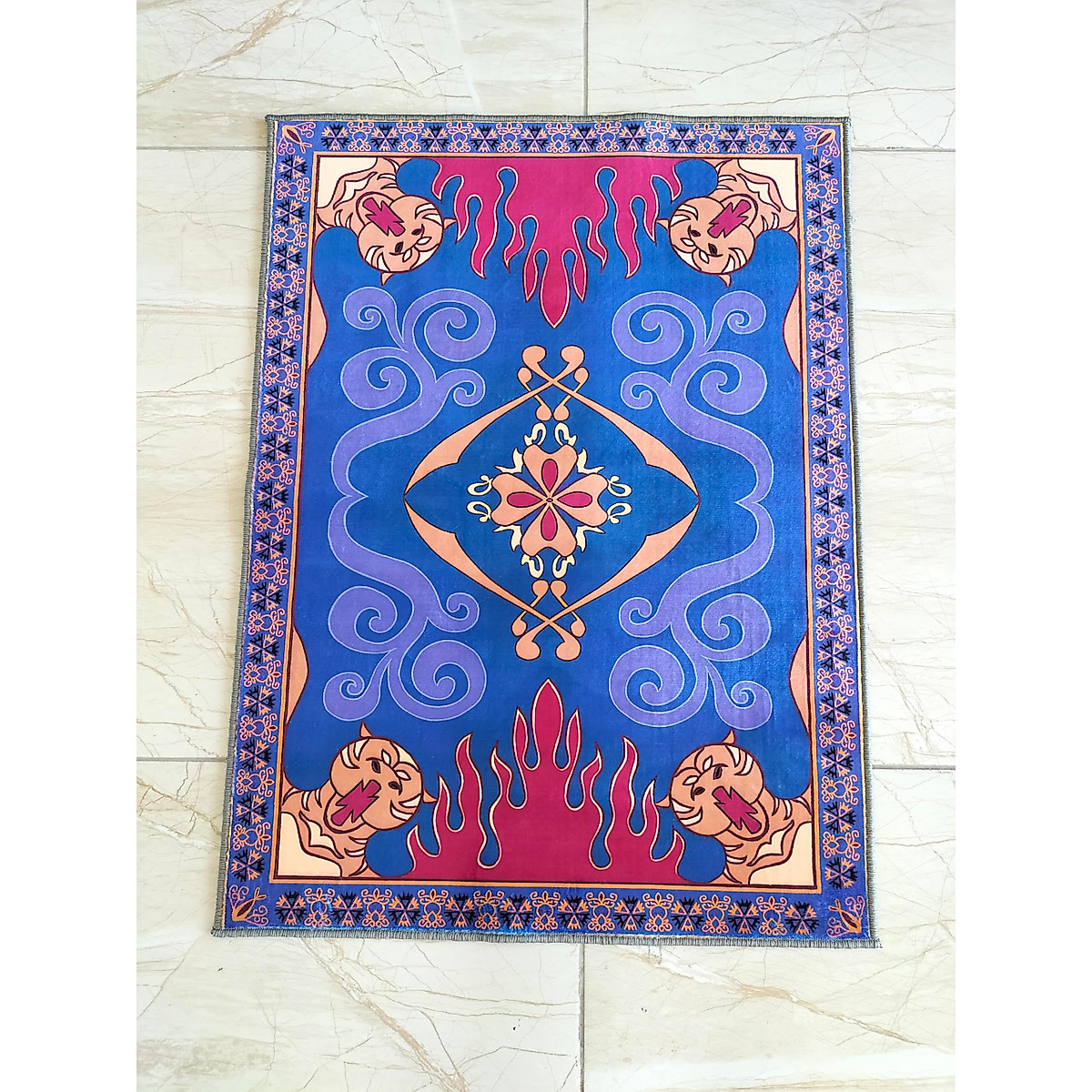 Aladdin Rug, Flying Rug, Magic Rug, Movie Rug, Area Rug, Fan Rug, Living Room Rug, Kids Room Rug, Non Slip Rug, Floor Rug, Purple Rug coolVibesR148.1 (23”x31”)=60x80cm=1.9 ft x2.6 ft