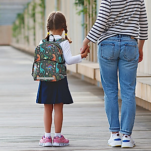 senya Kids Backpack Dinosaur Pattern Colorful Kindergarten School Bag for Toddler Girls Boys