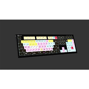 LogicKeyboard compatible with Avid Pro Tools 2018 PC Backlit Astra - LKBU-PT-APBH