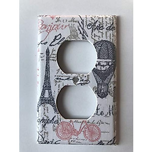 Paris Light Switch Cover - Various Size Light Switchplates Offered
