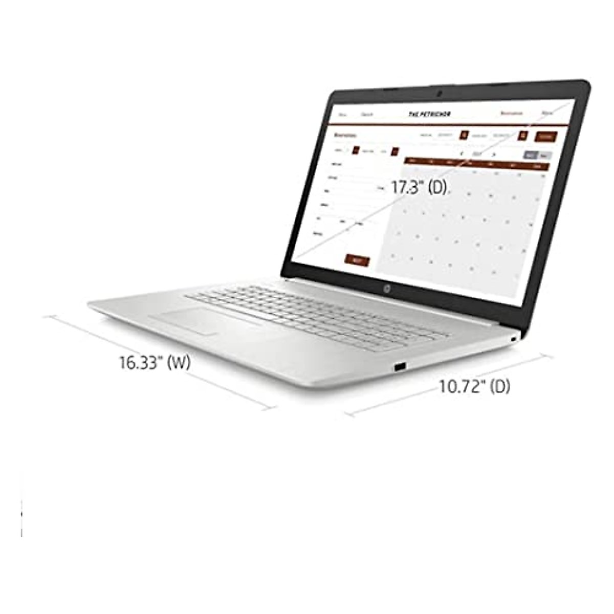 2022 HP 17.3" FHD IPS Laptop Computer, 11th Intel Core i5-1135G7 Processor, 32GB RAM, 1TB SSD, Backlit Keyboard, Intel Iris Xe Graphics, HD Webcam, Windows 10 Pro, Silver, w/ 32GB Business USB Card