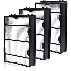HAPF600 True HEPA Filter 3 Pack Compatiable with Holmes B Filter - Replace for HAPF600D HAP615 HAP625 HAP650 HAP675RC HAP725 HAP750 HAP1625 HAP1650 HAP1725 HAP1750