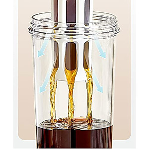 Misright Large Capacity Refrigerator Kettle Leakproof Sealed Cold Kettle Fruit Teas Cold Water-Cup Portable Coffee Extraction Cup Cold Water-Cups