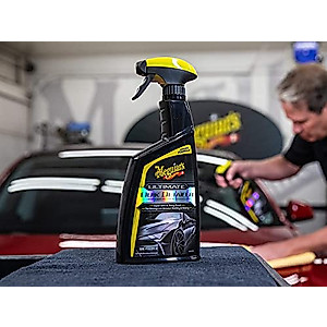 Meguiar's G201024EU Ultimate Quik Detailer 709ml, to Enhance Gloss, Slickness and Wax Protection