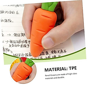 NOLITOY Clear Umbrella 3Pcs Fruit Eraser Mini whiteboard erasers Puzzle erasers for whiteboard Accessories Cartoon erasers exam Eraser Party erasers Daily use erasers Supply Kids Toys